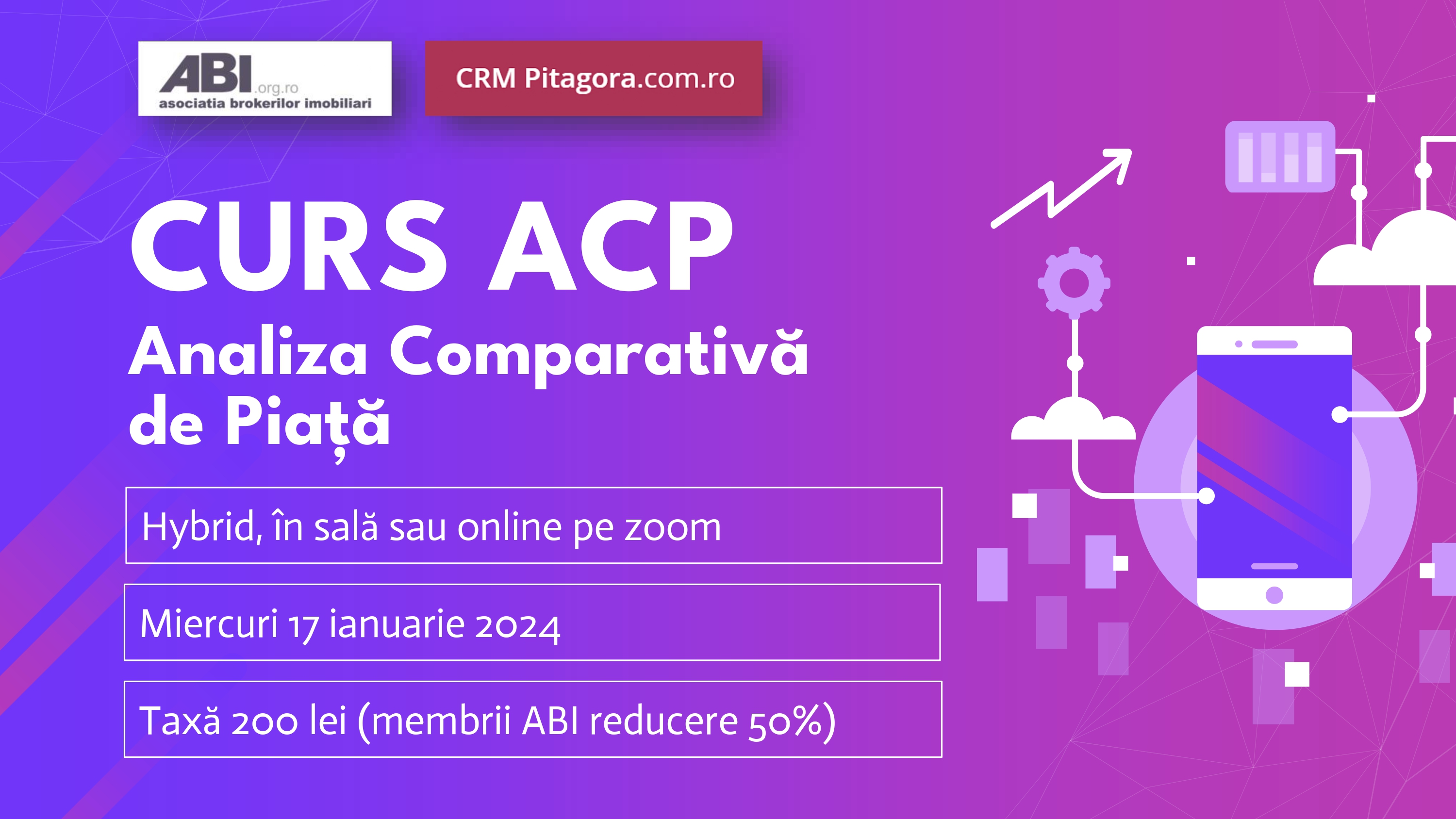 Curs ACP - Analiză Comparativă de Piață - 17 ianuarie 2024
